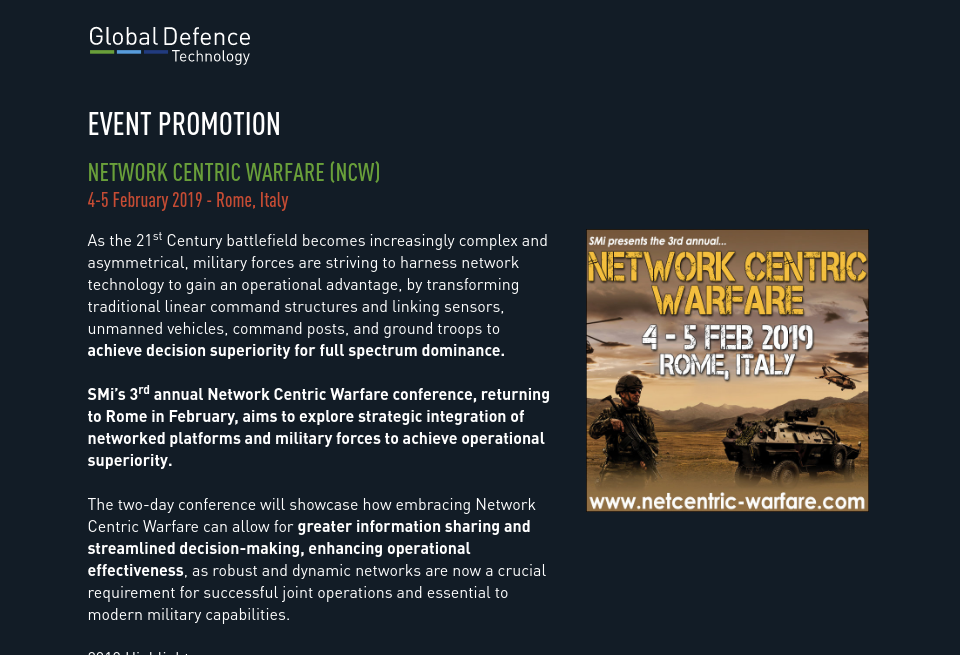 DAT-CON d.o.o. - Global Defence Technology | Issue 94 | December 2018